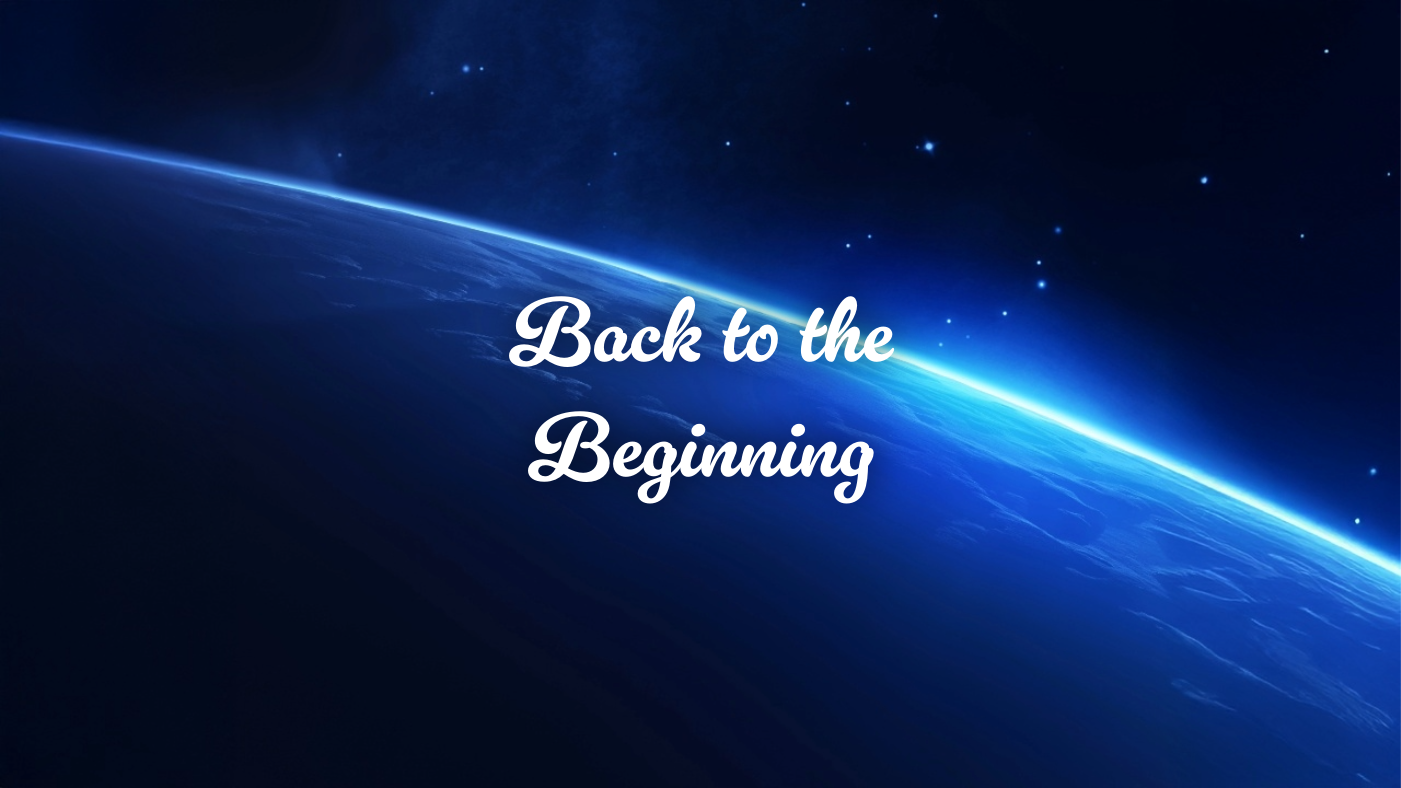 In the Beginning... - Welcome